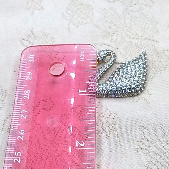 Swarovski | Jewelry | Vintage Swarovski Signed Swan Hallmark Logo ...